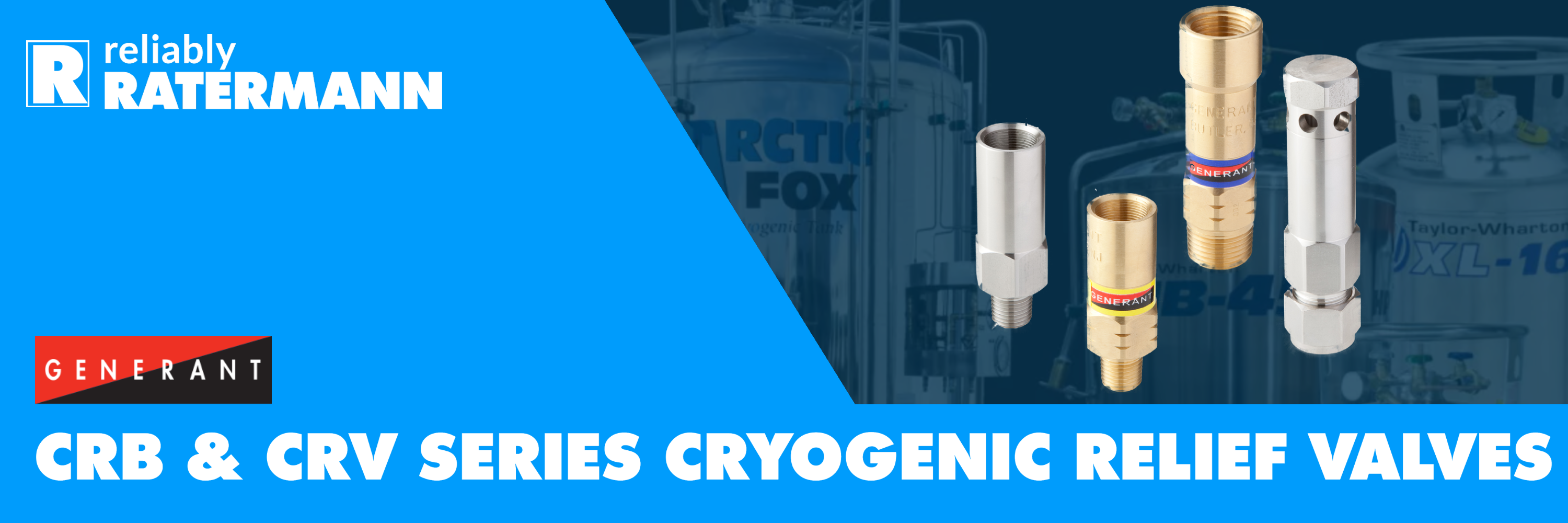 Take the Pressure Off with Generant CRB & CRV Relief Valves