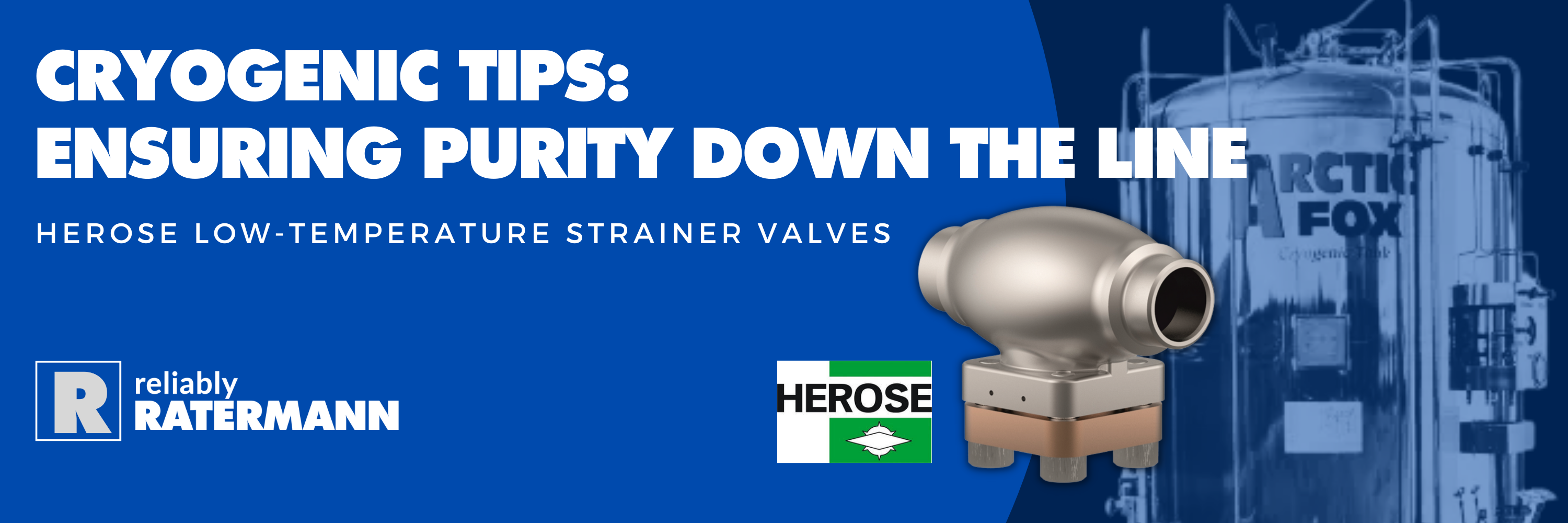 Cryogenic Tips: Ensuring Purity Down the Line